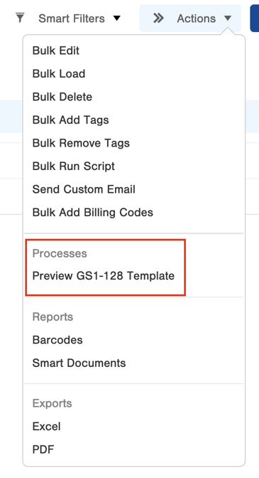 Create and preview a GS1-128 Template Create and preview a GS1-128 Template